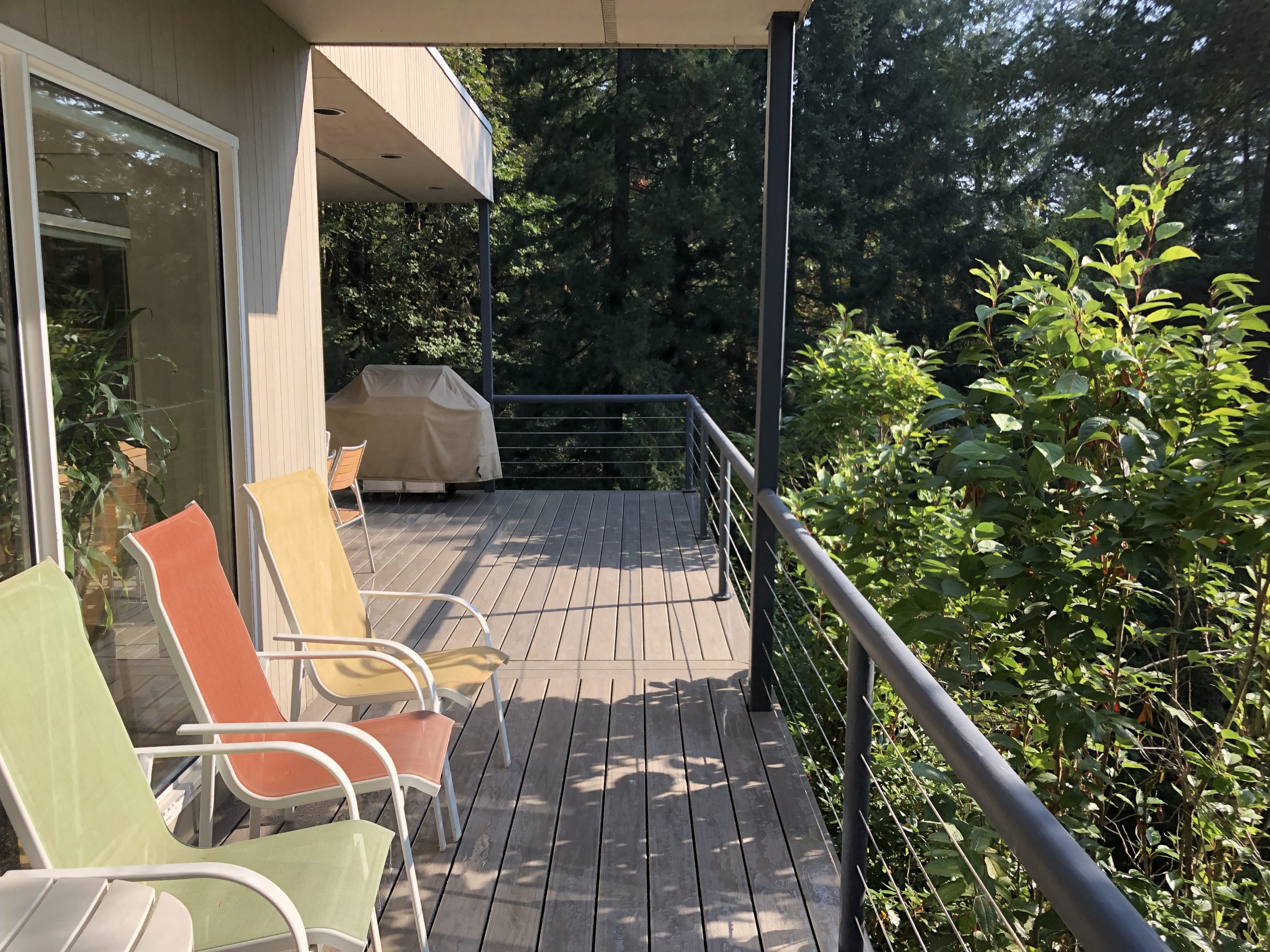 Timbertech Dryspace with Trex Biscayne decking - Deck Masters, LLC