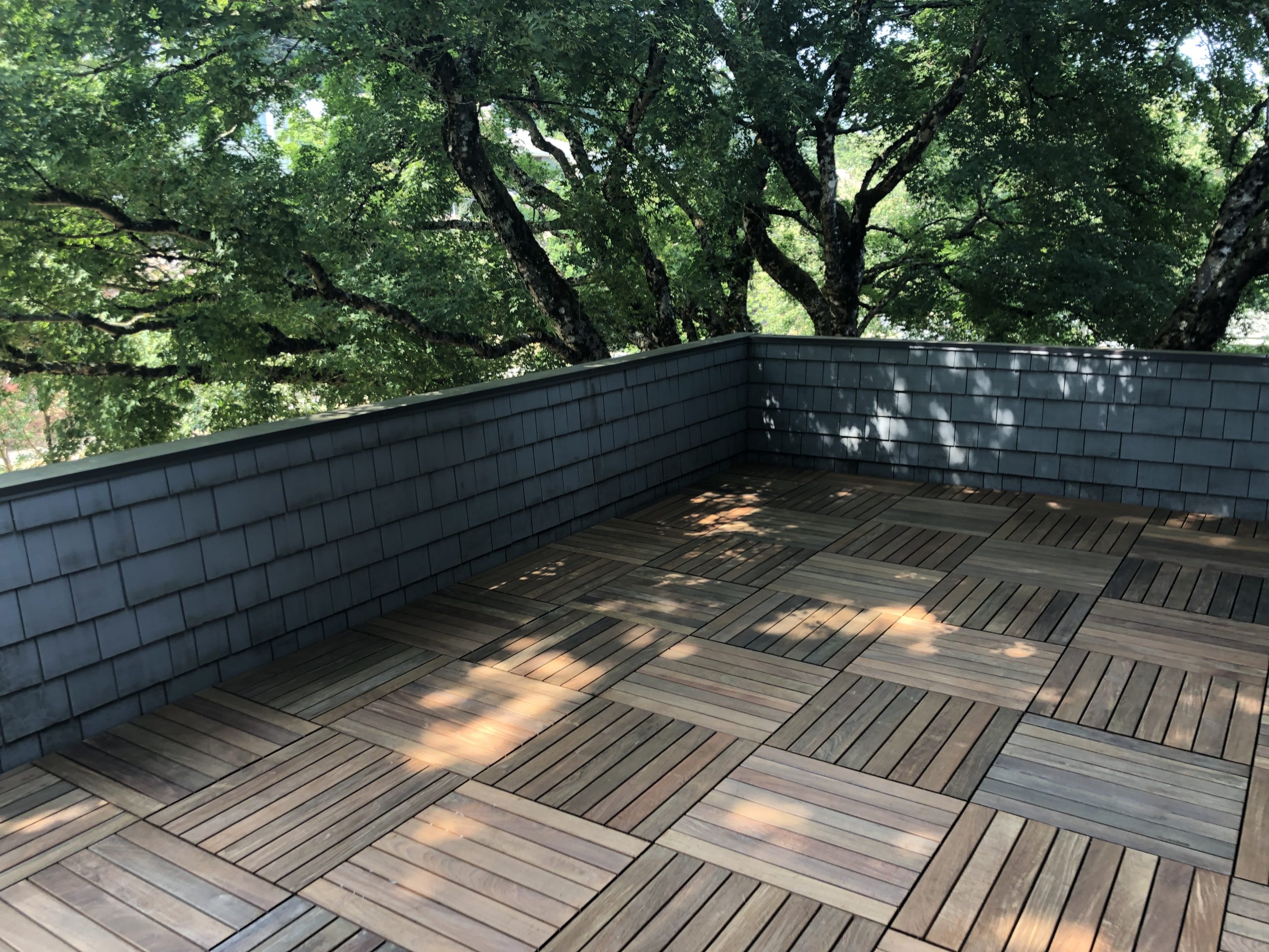 Ipe tile deck - Deck Masters, LLC