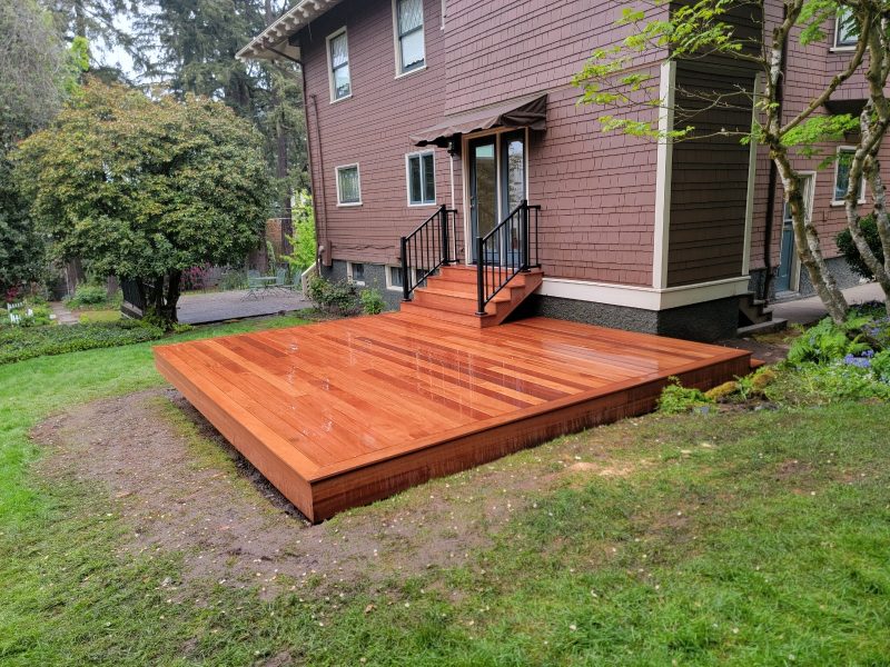 Red Meranti Deck - Deck Masters, LLC